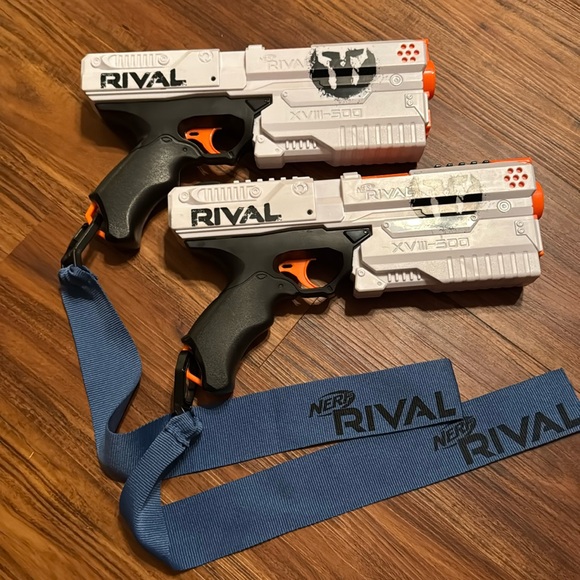 Nerf | Toys | Nerf Rival Kronos 2 Play Guns Pistols Xviii50 White Lot W ...